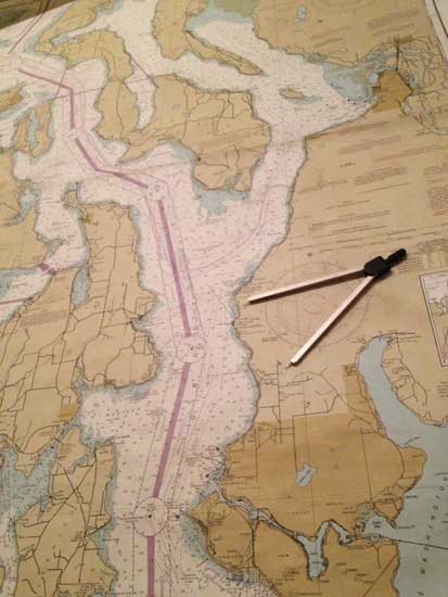 Captain Curran's sailing blog: Sailing Puget Sound: cruising distances ...