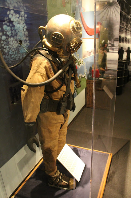 Nostalgia on Wheels: US Navy Mark V Deep Sea Suit
