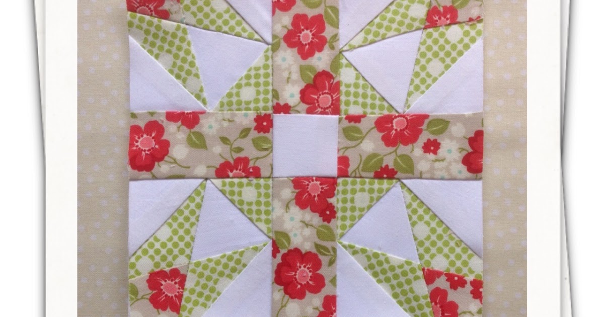 Chatelaine- Free BOW Sampler Quilt Block 77 - Threadbare Creations