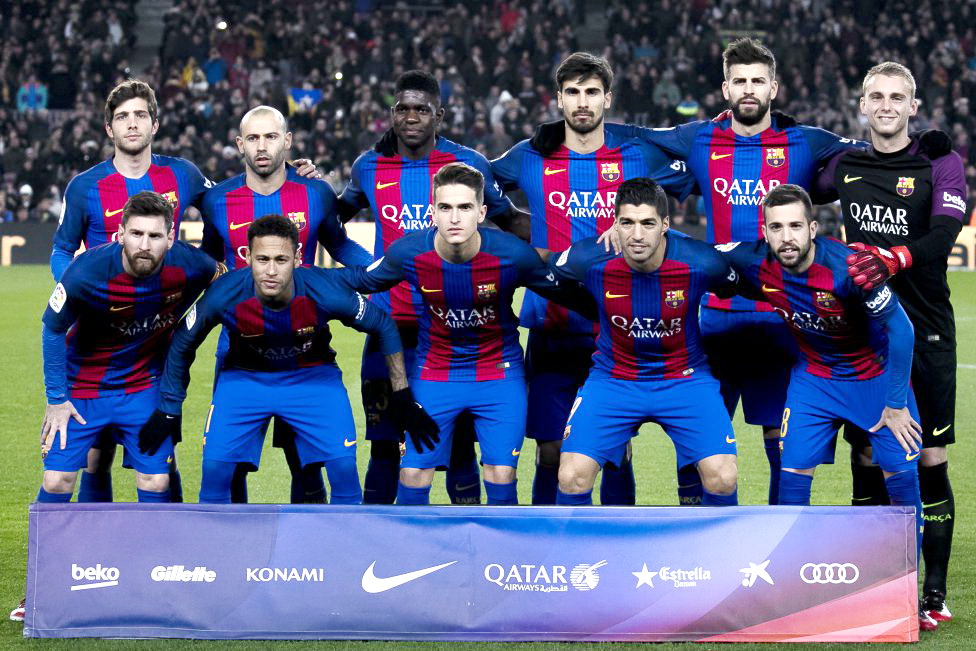 BARCELONA contra Real Sociedad 26/01/2017