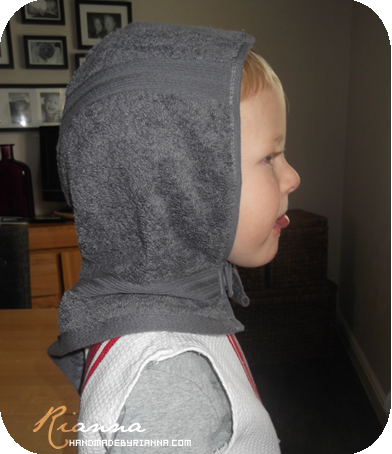 Hand Made By Rianna: Tutorial: Child's knight costume cowl