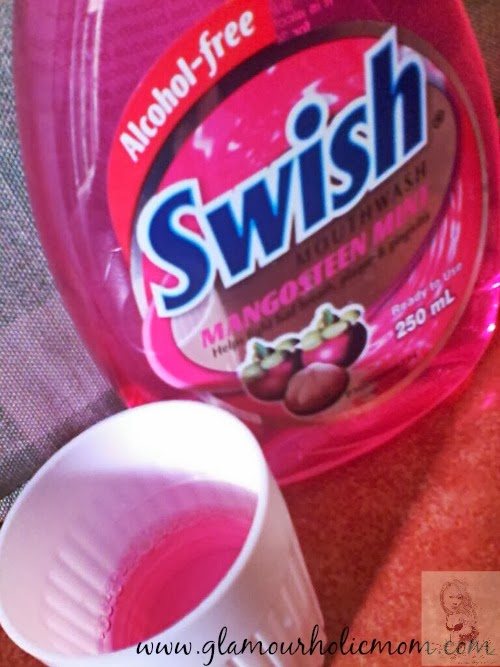 SWISH® Alcohol-Free Mouthwash Mangosteen Mint -Review