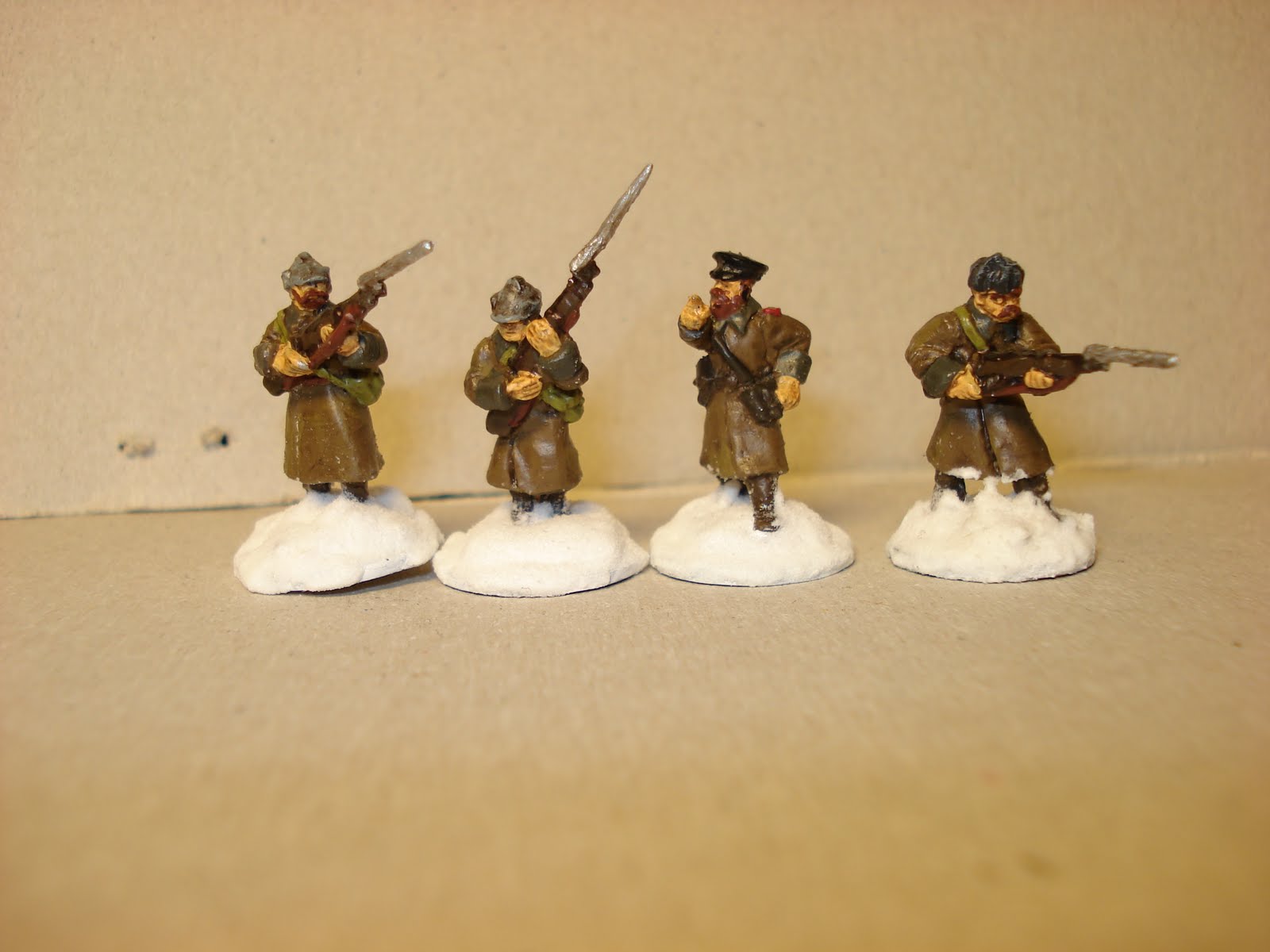 Learning by doing: First wave of Sgts Mess Russians