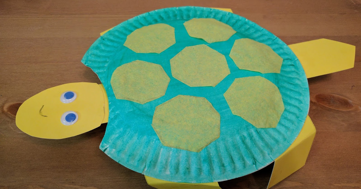 Paper Plate Turtle Craft - The Joy of Sharing