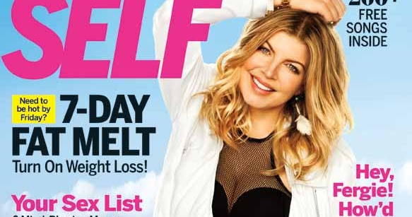 FERGIE GIVES SELF MAGAZINE A SNEAK PEAK