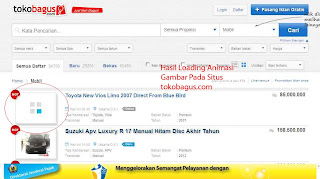 Cara Membuat Animasi Loading Pada Gambar Blog
