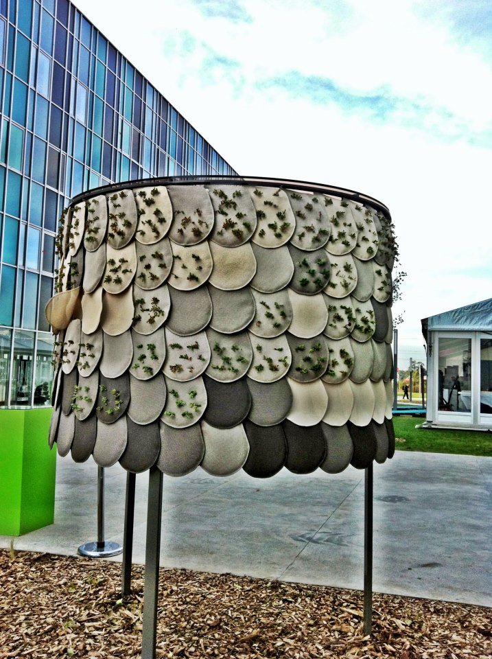 cityzen cats: Mobilier urbain en lin: Motus Aline Petit et Clémentine Auger