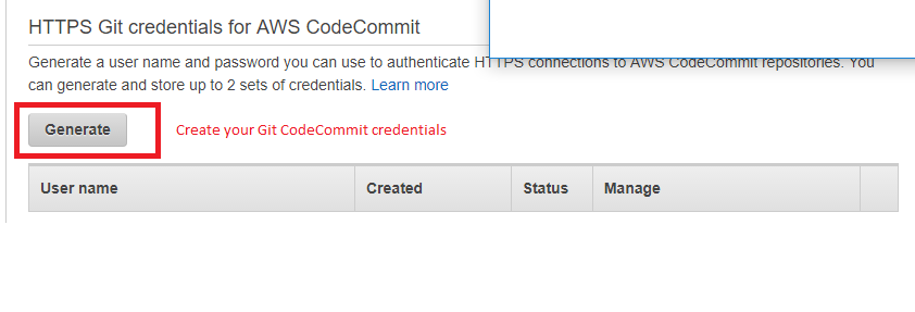 Getting started with AWS CodeCommit