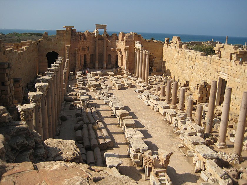 Almacén de clásicas: LEPTIS MAGNA, LA ROMA DEL DESIERTO