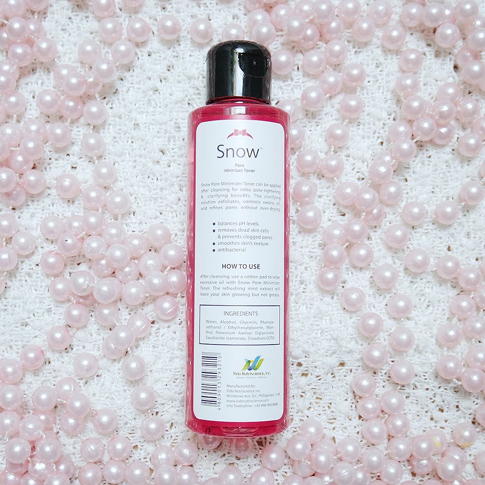 REVIEW(S): Snow Pore Minimizer Toner - pinkislovebynix