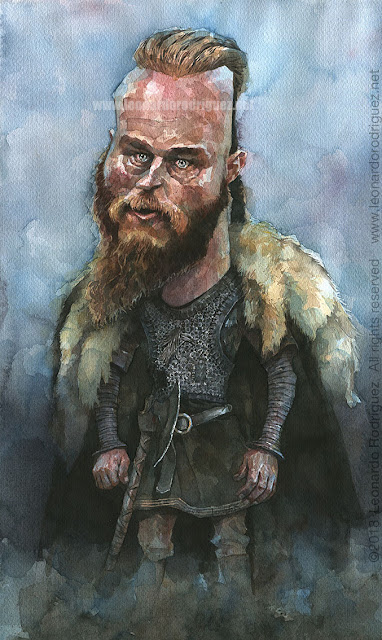 Illustration Art timelapse - Ragnar Lodbrok