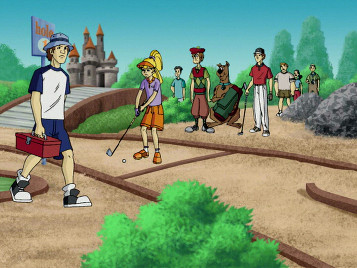 What's New Scooby-Doo: A Terrifying Round with a Menacing Metallic Clown