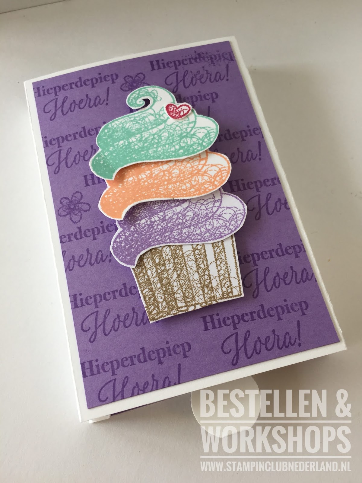 StampinClubNederland - Yvonne Neefjes : Stampin' Up! Hello Cupcake ...