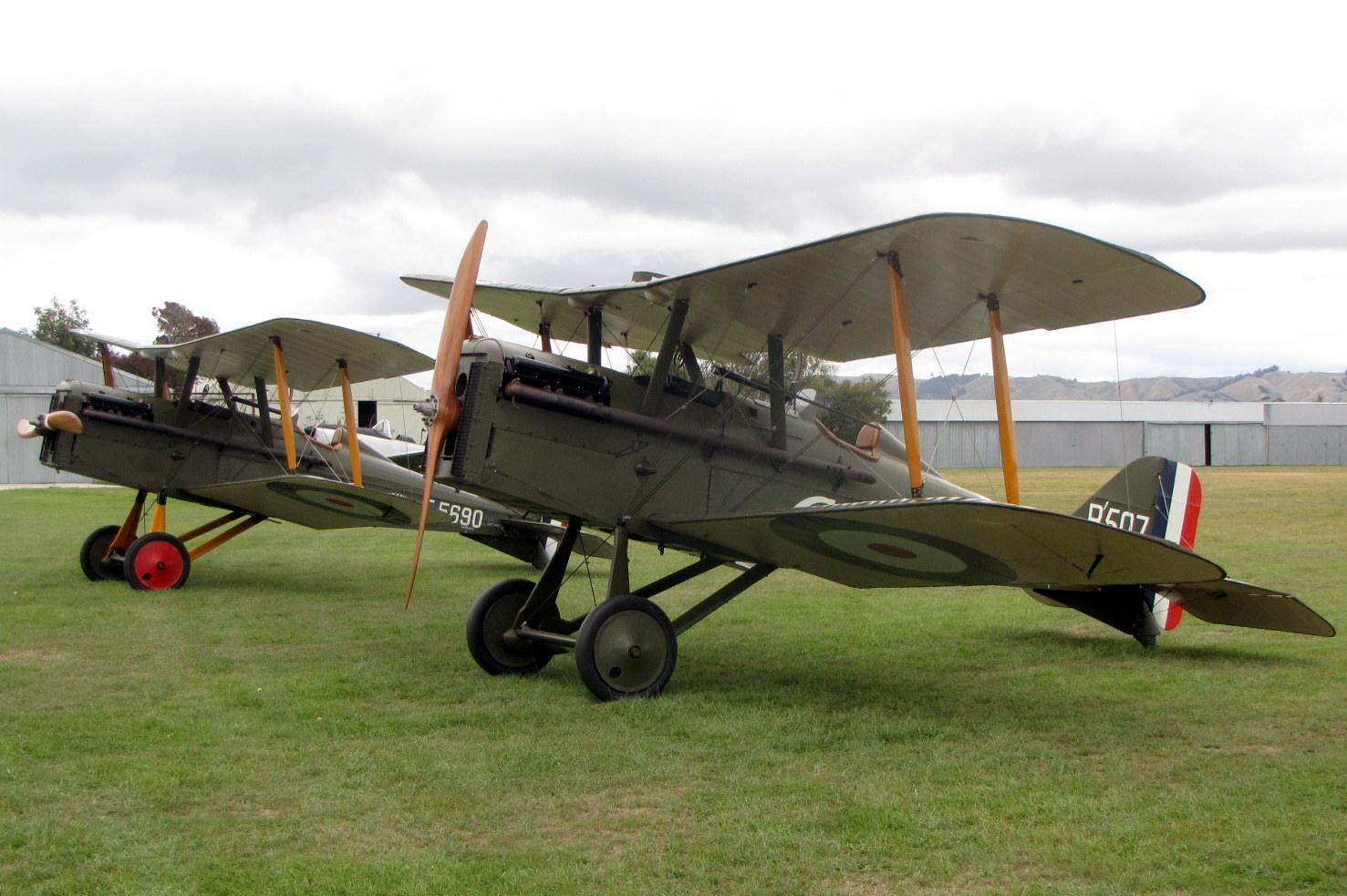 NZ Civil Aircraft: SE 5A Replicas of New Zealand