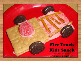 Fire Truck Snack