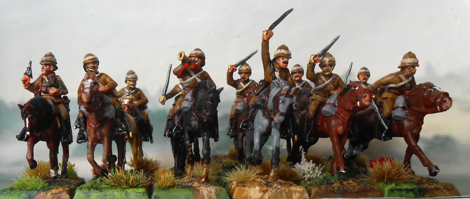 ANYTHING BUT A ONE!: 28mm Colonial British Cavalry