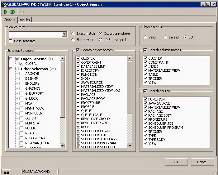 Generate Schema Ddl For An Oracle Db Using Toad V 11 5