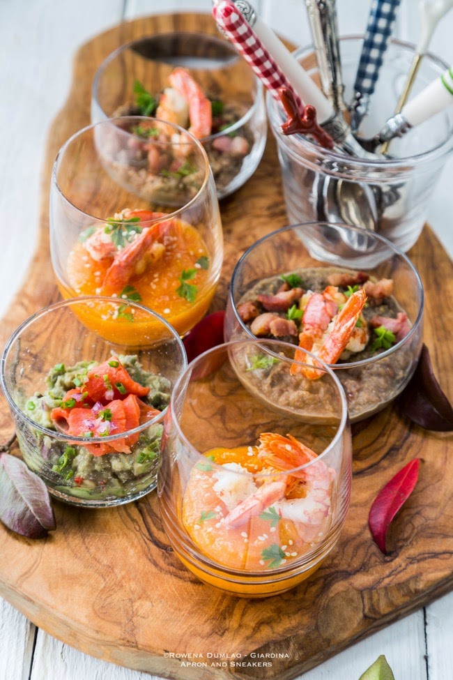 3 Impressive Cocktail Glass Party Appetizers