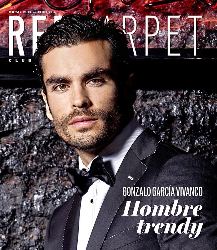 Gonzalo García Vivanco on Cover for Red Carpet Magazine July 2013 ...