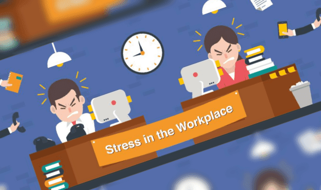 Stress In The Workplace #Infographic - Visualistan