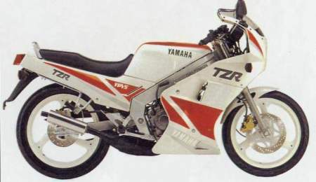 motorcycles: Yamaha TZR 125R
