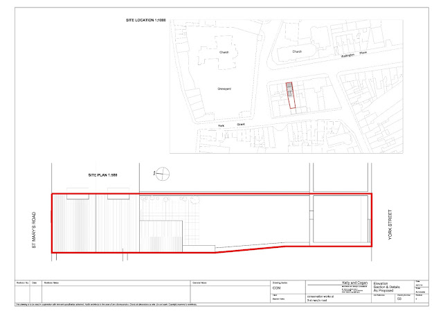Georgian House Renovation - Dundalk, Louth, Ireland: Existing Plan Layout
