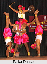 Indian Encyclopedia: Paika Dance, Folk Dance of Odisha