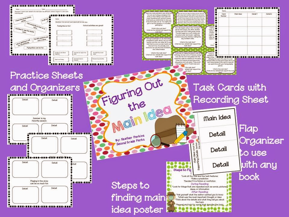 Second Grade Perks: Reading Skills Set