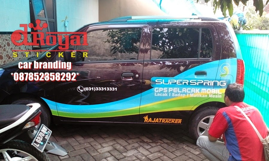 custom stiker mobil branding wrapping dan cutting sticker : car ...