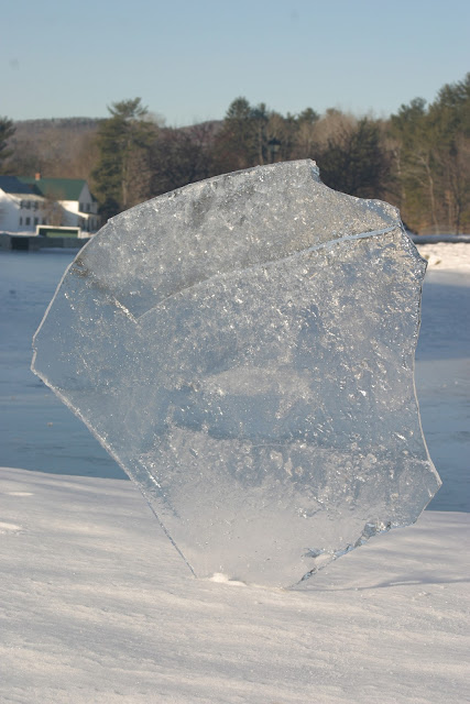 New Hampton School Environmental Art: Ice and light