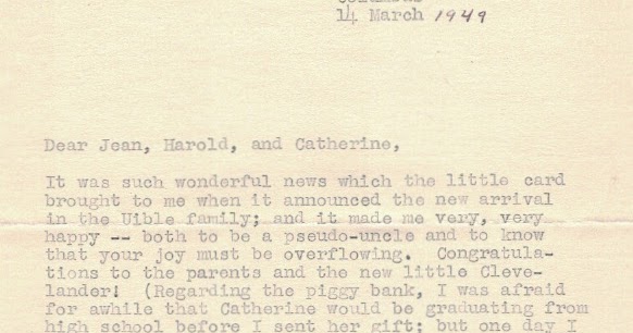 Uibles: A Family Blog: 1949 Calvin Smith letter -Mar.14