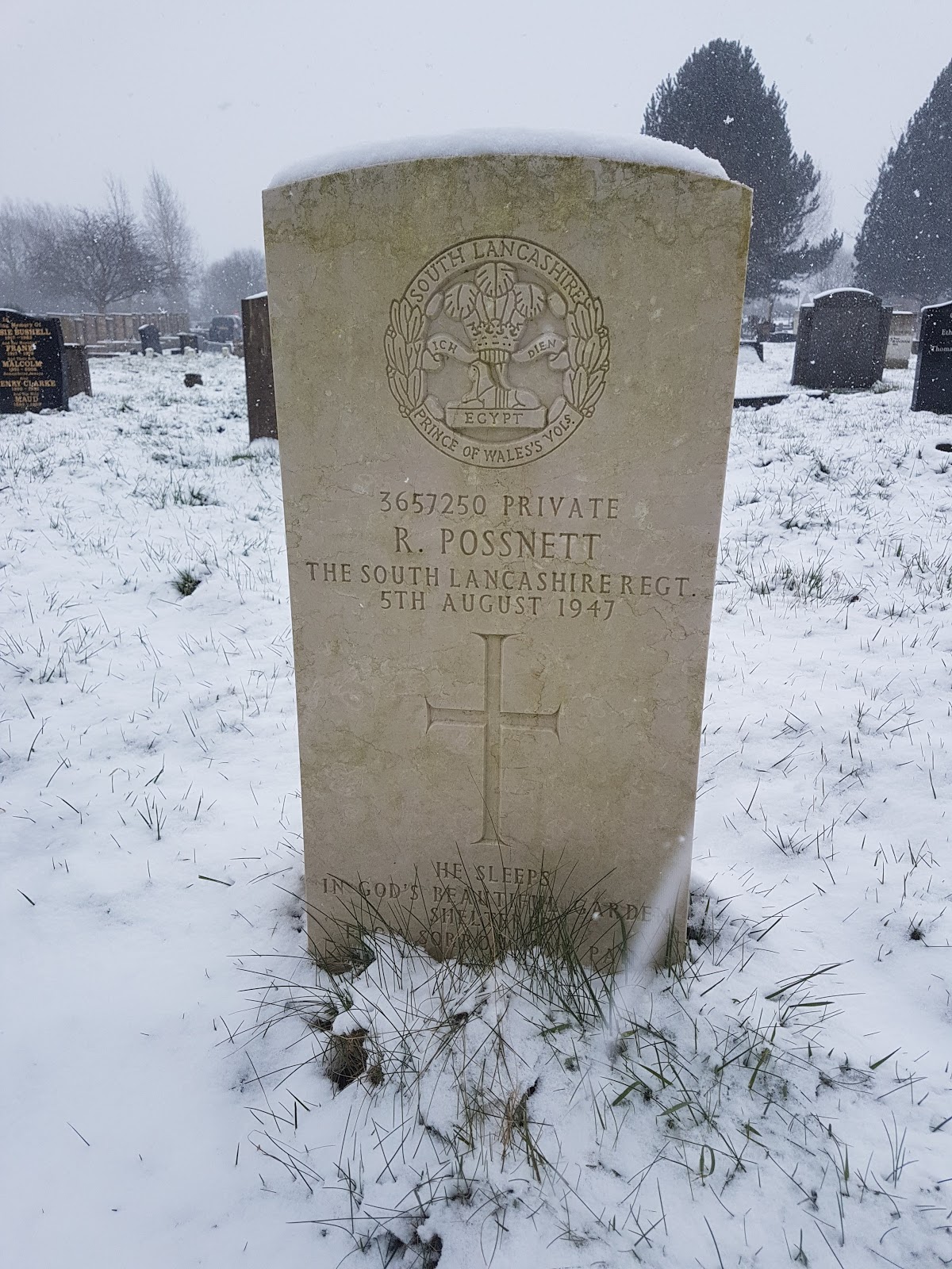War Graves and Memorials: Stockport Cemetery and Crematorium.