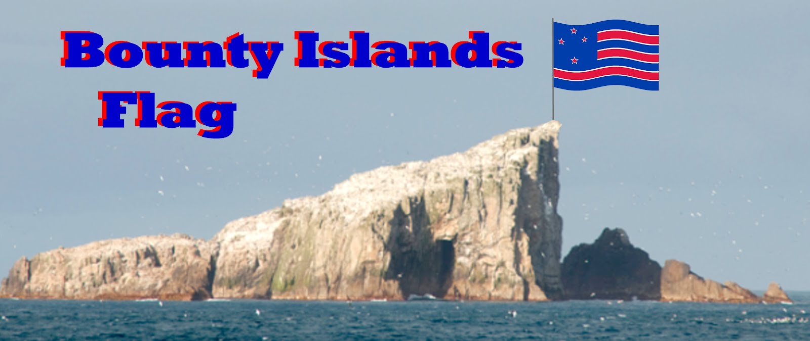 The Voice of Vexillology, Flags & Heraldry: Bounty Islands Flag for New ...