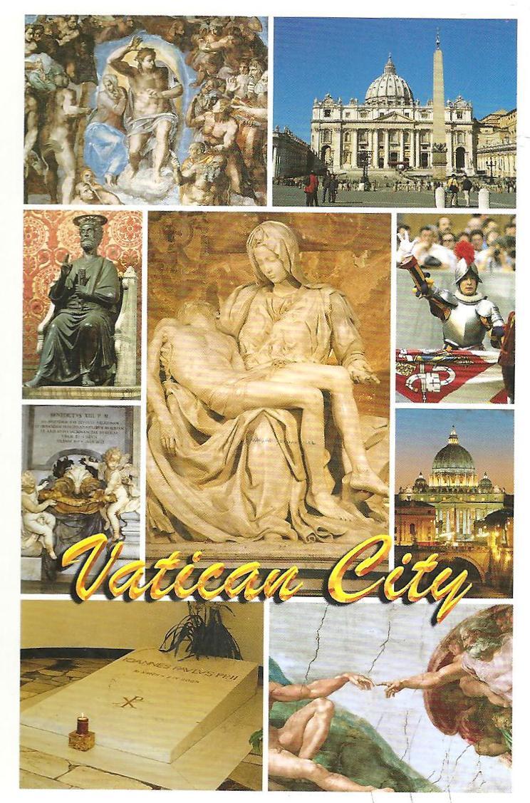 My collection of postcards: Vatican