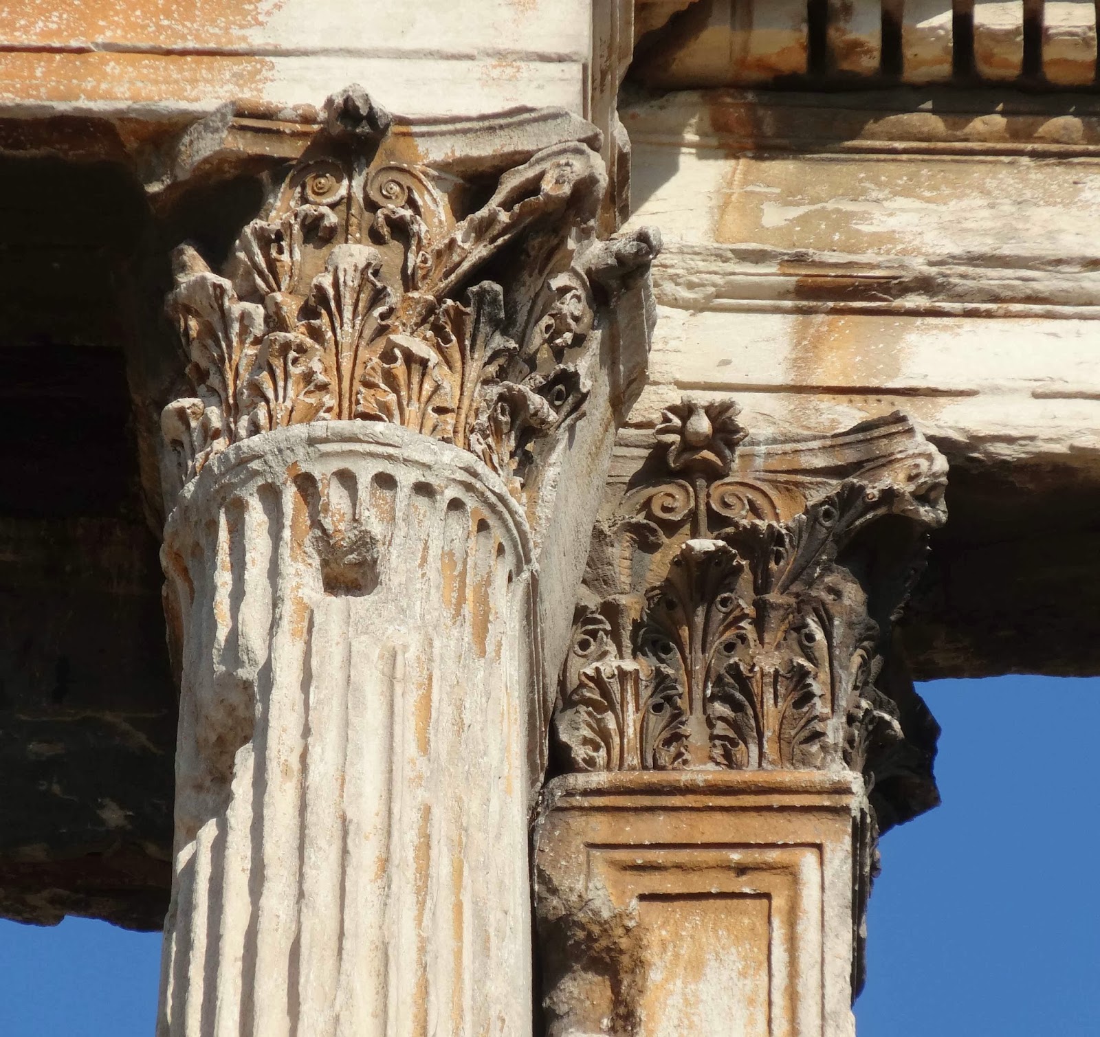 LAS PARIDAS DE MARCELO DEL CAMPO: Una de romanos: capiteles atenienses ...