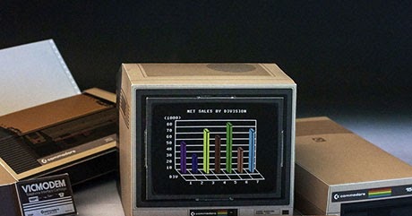 Commodore 64 Computer Paper Model V3 | Paperized Crafts