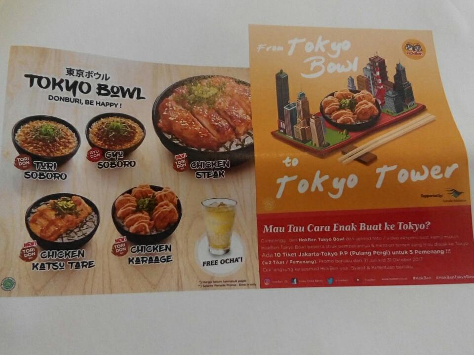 Tokyo Bowl, Varian Menu Baru Hokben [Cara Asyik ke Jepang Nih!] Anggi Putri
