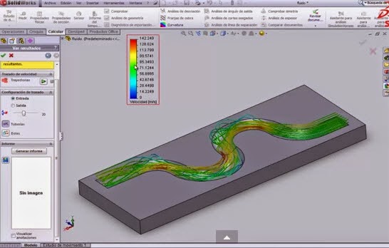 Simulation of fluid in Solidworks (FloXpress) - SolidWorks Share