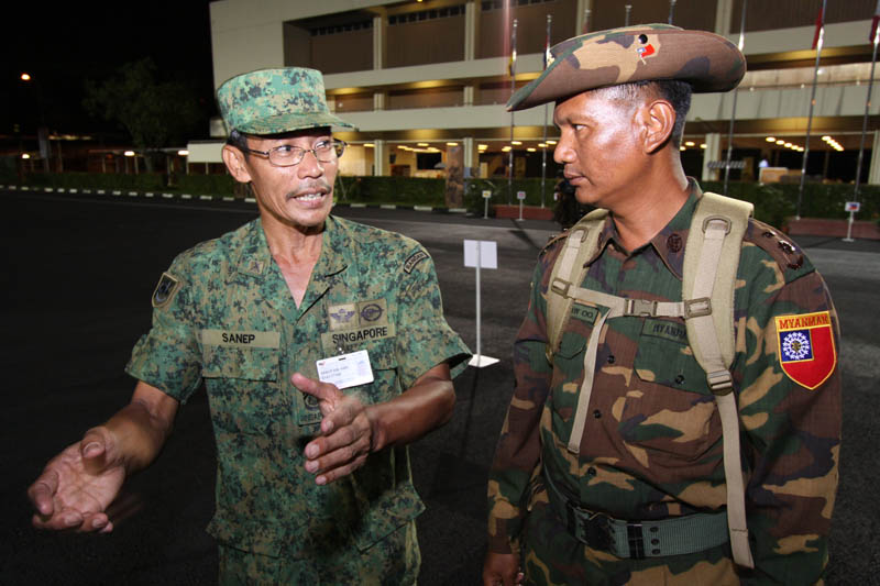 Myanmar Defence Weapons: ASEAN Armies Rifle Meet