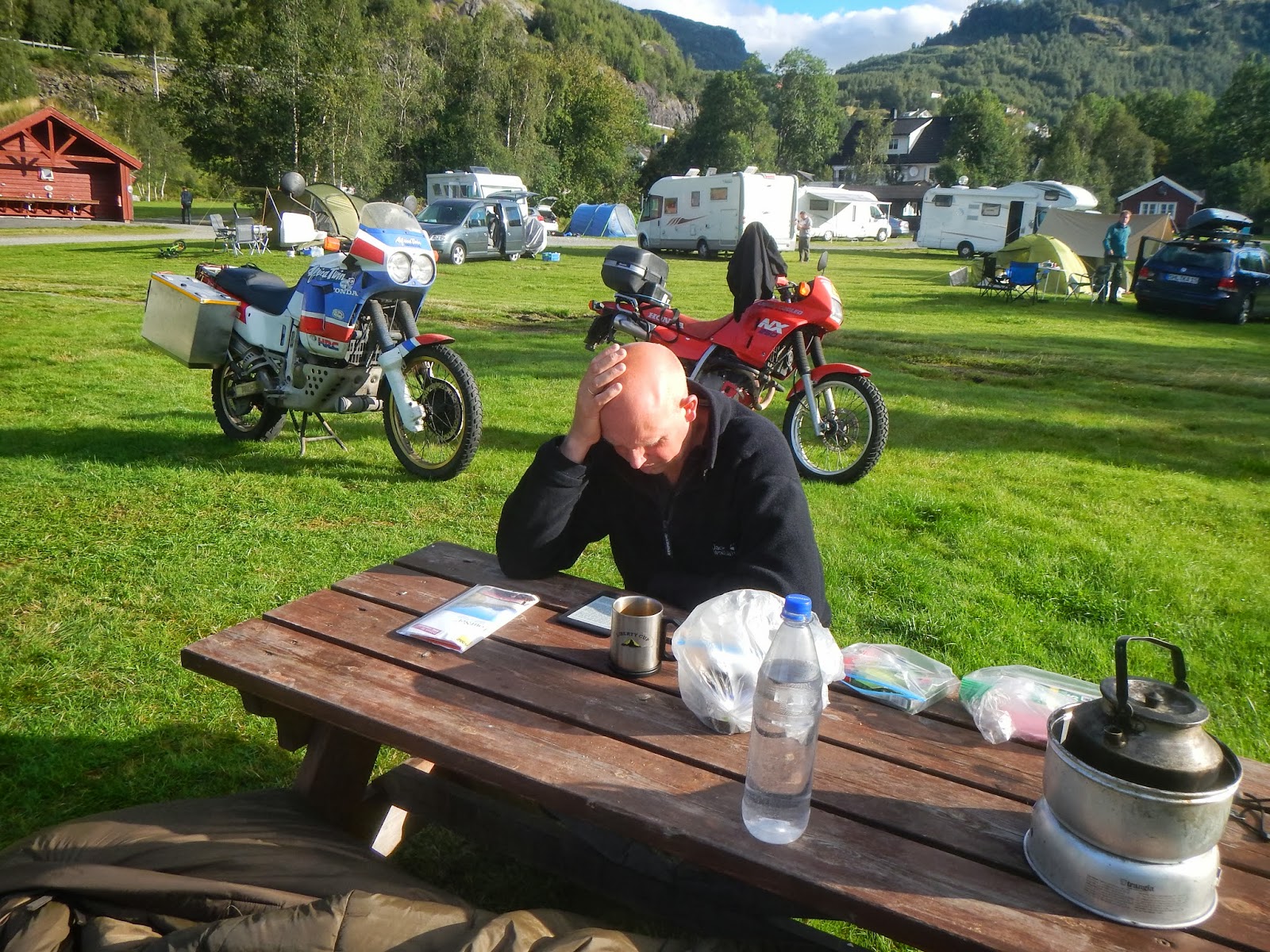 Endurowandern: Tag 8 - Tysdal Camping bis Røldal