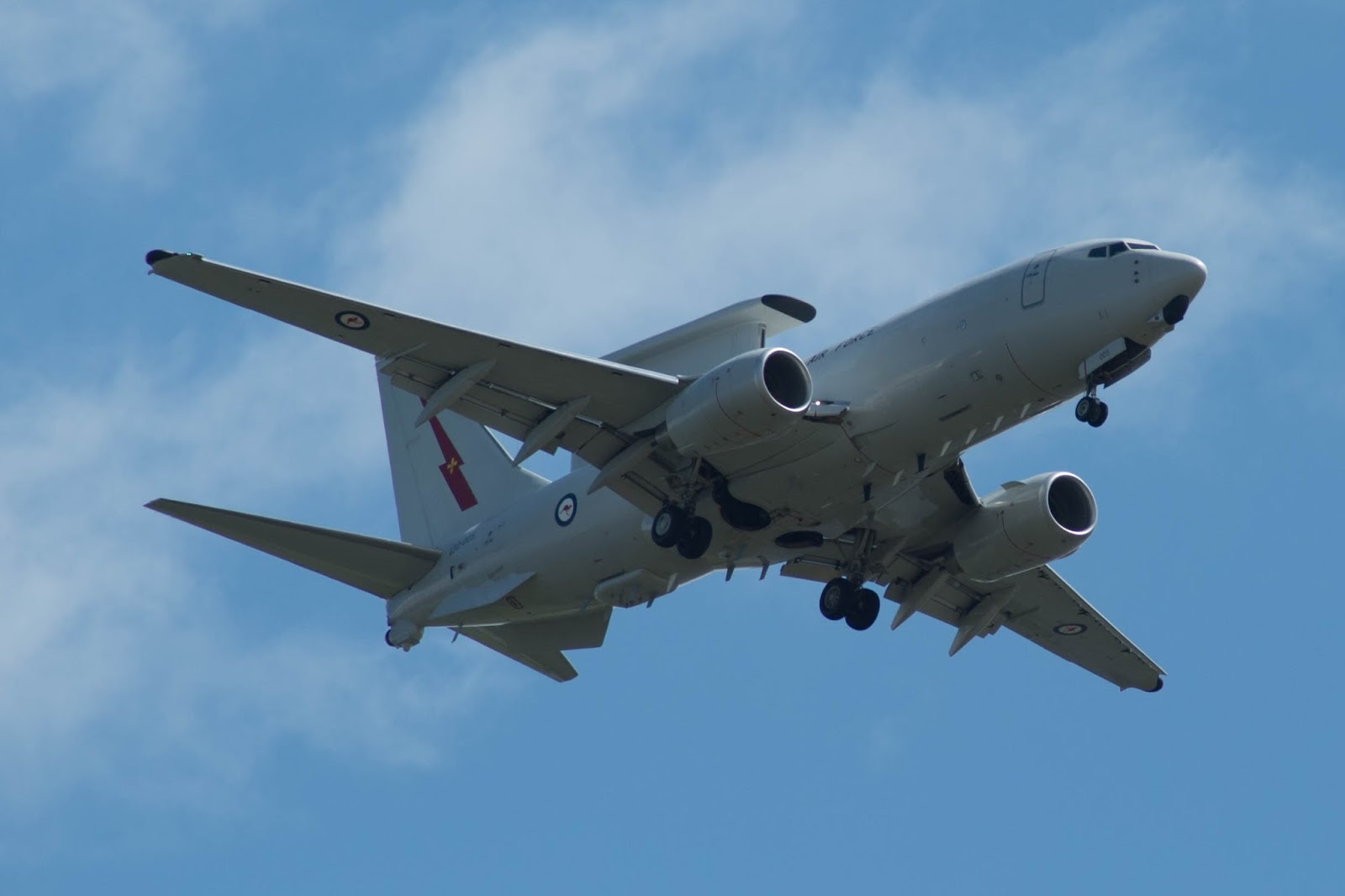 Central Queensland Plane Spotting: RAAF Boeing B737-7ES / E-7A ...