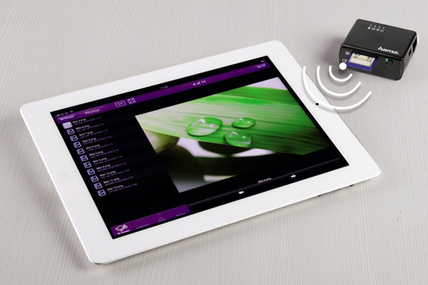 Hama Wi-Fi Data Reader: Wireless Card Reader for Apple-Gadgets