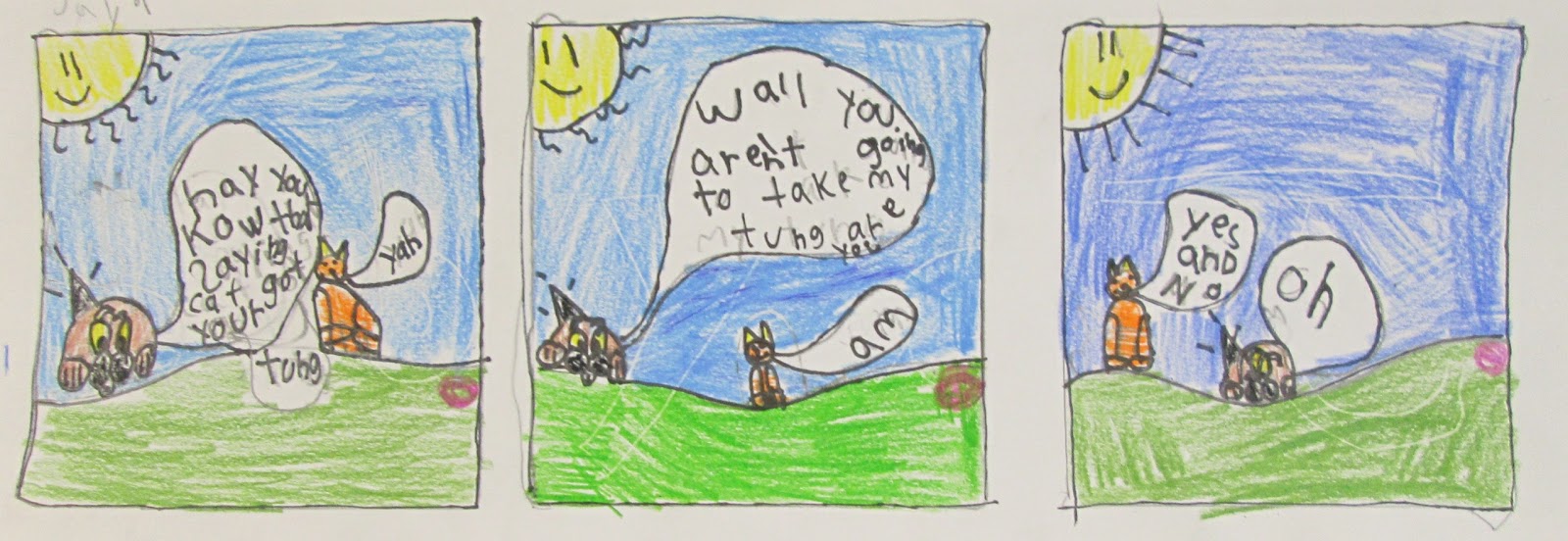 ART WITH SCHMIDT: 3rd Grade - Comic Strips
