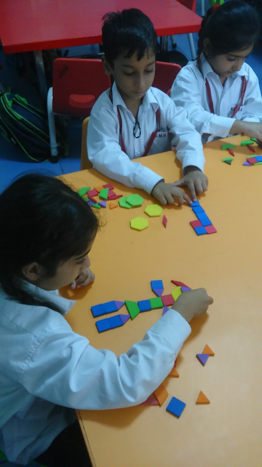 KHMS Stellar Class 2: Rangometry!! Creativity with shapes