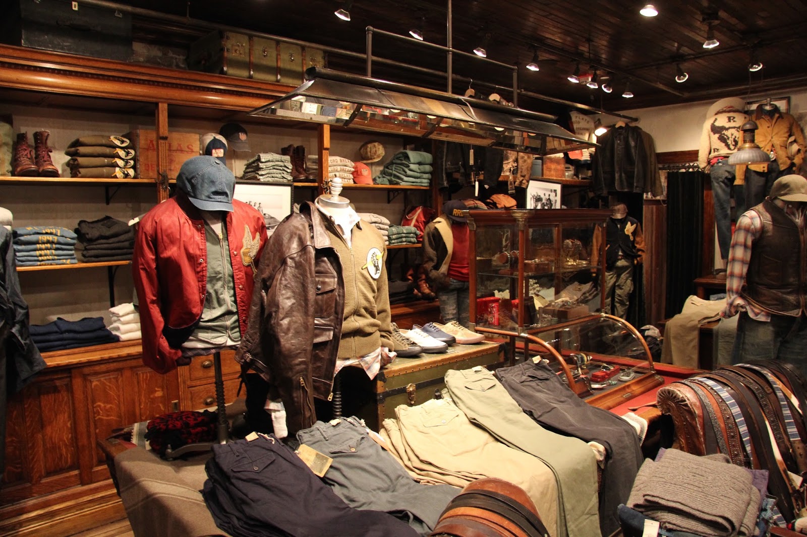 CHAD'S DRYGOODS: INSIDE THE RRL STORE, NEW YORK