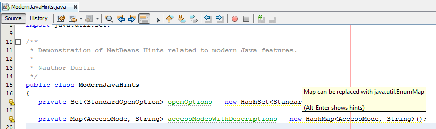 netbeans代码提示_Java代码现代化的七个NetBeans提示-CSDN博客
