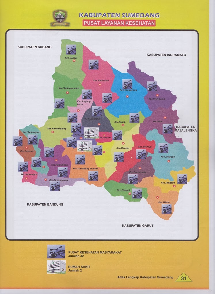 Peta Kabupaten Sumedang | Hikashi Aoi Ryodan