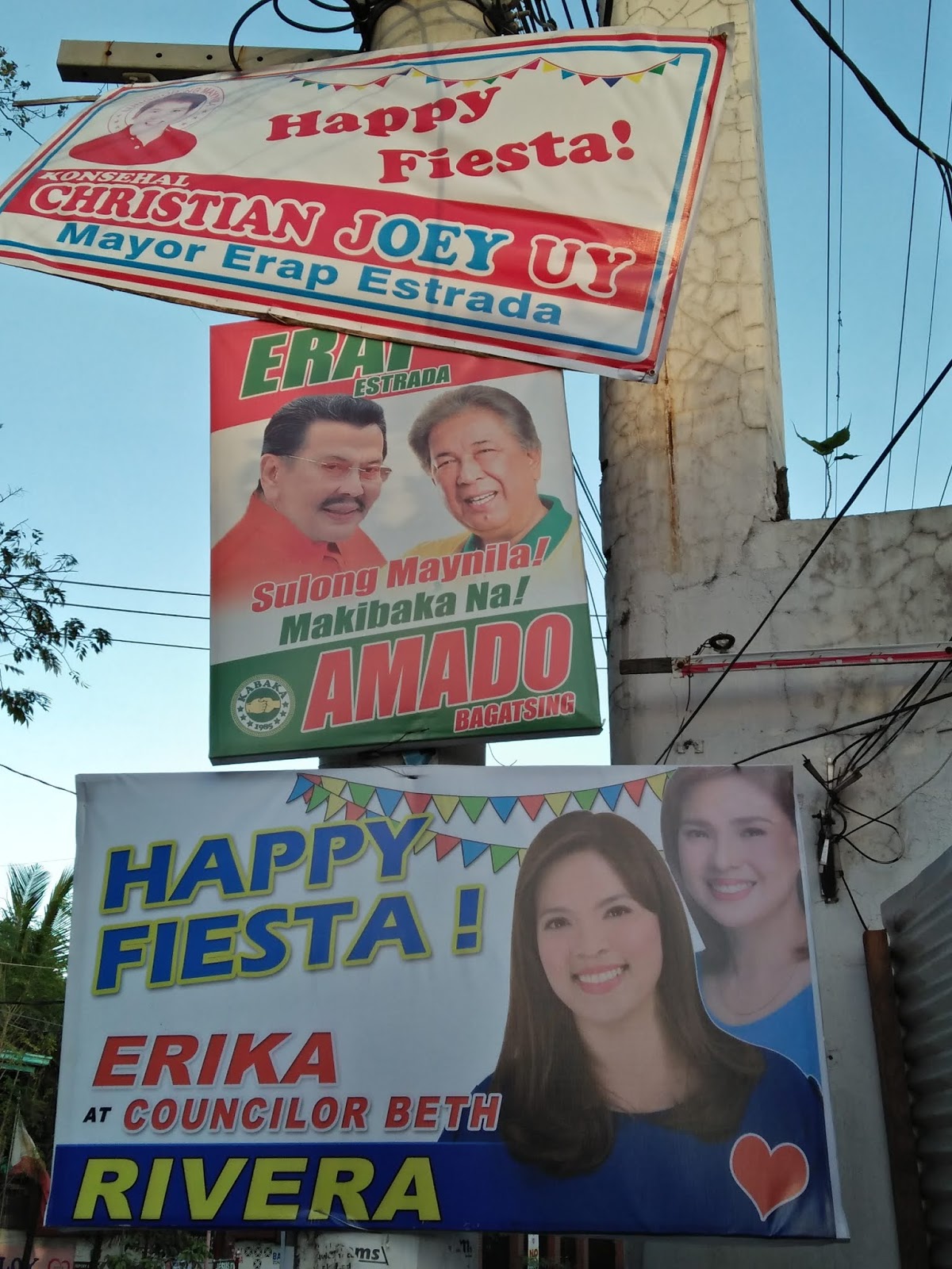 Group Questions Widespread Use of Plastic Tarpaulins for Election ...