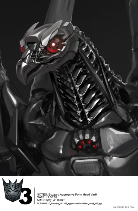 Striking 'Transformers: Dark of the Moon' Concept Art by Wesley Burt ...