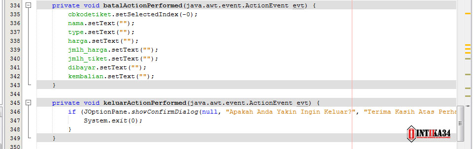 TUTORIAL NETBEANS - MEMBUAT PROGRAM TRANSAKSI SEDERHANA